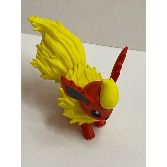 Nintendo | Toys | 205 Flareon Pokemon Figurine Red Yellow Pvc ...